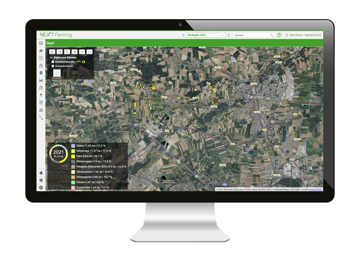 Farm Management Software für Landwirte - NEXT Farming